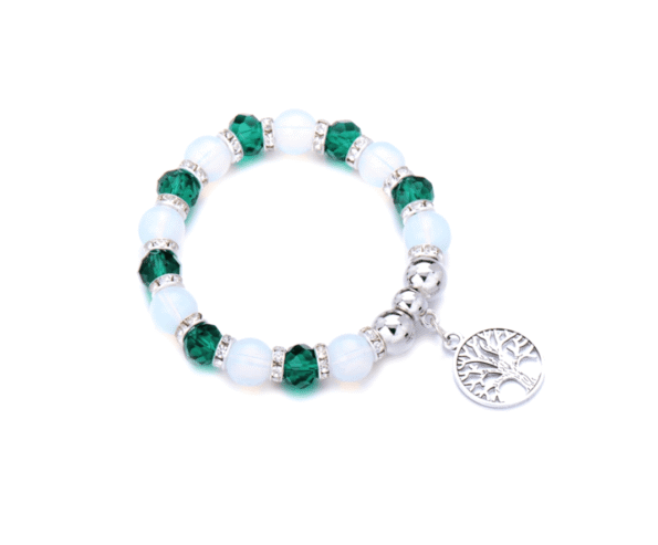 Tree of Life Glass Bead Bracelet | Wholesale Spiritual Beaded Bracelets